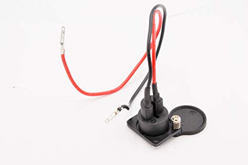 NAUGHTBEELHONGTEWU SMP SUPER MOTOR PARTS SHYLE XLR Charging Port Socket with Cap (3-Position) Compatible with Currie GT Schwinn Ezip Izip EVO Scooter