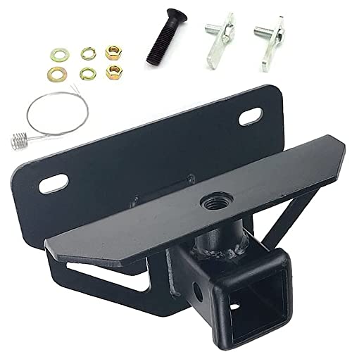 Class 3 Tow Towing Trailer Hitch Receiver Kit Black 2 Inch Fit for 2003-2018 Dodge Ram 1500 & 2003-2013 Ram 2500 3500