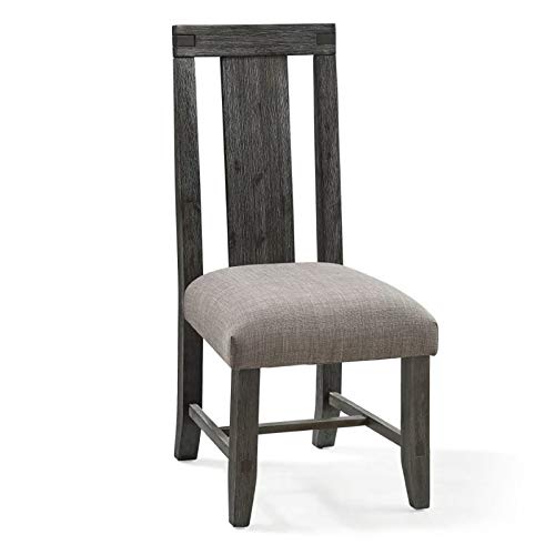 Modus Furniture Dining Chair, Set of 2, Meadow - Graphite