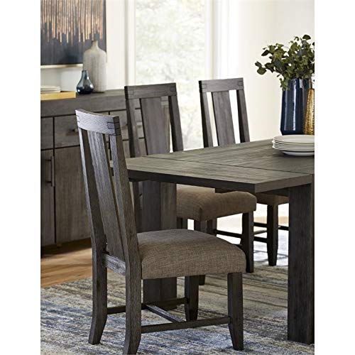 Modus Furniture Dining Chair, Set of 2, Meadow - Graphite