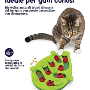 Catstages Nina Ottosson Buggin' Out Puzzle & Play - Interactive Cat Treat Puzzle