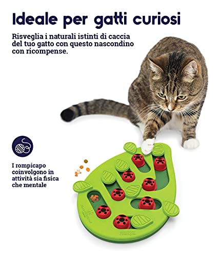 Catstages Nina Ottosson Buggin' Out Puzzle & Play - Interactive Cat Treat Puzzle