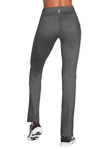 Skechers Women's GO Walk Pant, Heathered Gray, Large