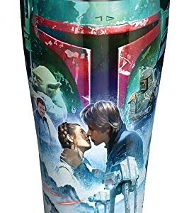 Tervis Triple Walled Star Wars Insulated Tumbler Cup Keeps Drinks Cold & Hot, 30oz - Stainless Steel, Empire 40th Collage