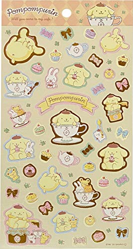 Sanrio Pompompurin Pet Sticker Seal 1 Sheets 45 Pcs Decorative Scrapbooking Supplies Stationery (Tea Party) Sanrio Pompompurin Pet Sticker Seal 1 Sheets 45 Pcs Decorative Scrapbooking Supplies Stationery (Tea Party) Sanrio Pompompurin Pet Sticker Seal 1 S