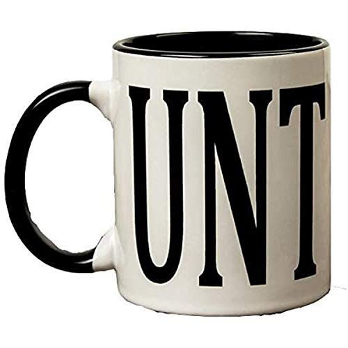 11 ounce UNT with black handle Coffee Mug - Custom Coffee / Tea Cups - Dishwasher and Microwave Safe