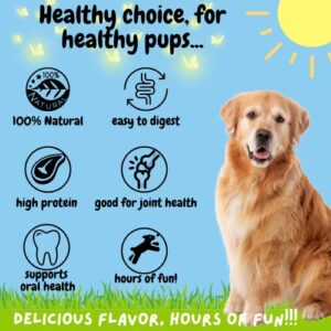 BULLYSTICKS & MORE 6 Inch Bully Sticks (Regular - 16 Pack) | Bully Sticks for Medium Dogs | 100% Grass Fed Beef | Dog Parents Choice Bully Stick Dog Chews | No Hide Bully Bones