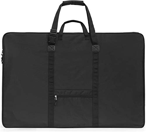 Nicpro Upgrade Art Portfolio Bag 24 x 36 Inches Waterproof Artist Carrying Bag Hard Side Sturdy with Strap, Storage for Artwork Sketch Drawing Photography