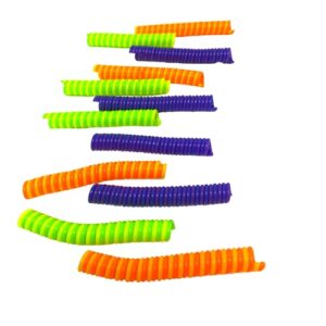 bonka bird toys 3625 pk12 2.5-inch plastic twist foot talon craft part bird toy