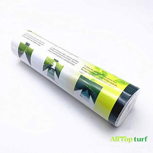 ALLTOP TURF Artificial Grass Tape 12in x 16ft (30cmX5m), Turf Seam Tape, Self-Adhesive Seaming Tape for Joining Light Duty Sports and Landscape Artificial Grass Lawn(Single Sided)