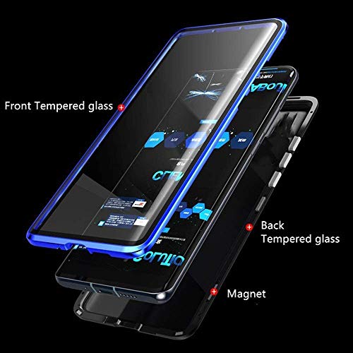 Leton-US Huawei P40 Lite Case,Ultra Slim Clear Full-Body Heavy-Duty Protection with Built-in Screen Protector,Anti-Scratch Shockproof Dual Layer Rugged Cover Case for Huawei P40 Lite Black