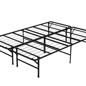 V&LX 14 Inch Tall High Easy-Assembly / No Tool Needed to Assemble / Bed Frame/ No Box Spring Needed (Modern,Cal King)