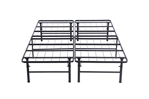 V&LX 14 Inch Tall High Easy-Assembly / No Tool Needed to Assemble / Bed Frame/ No Box Spring Needed (Modern,Cal King)