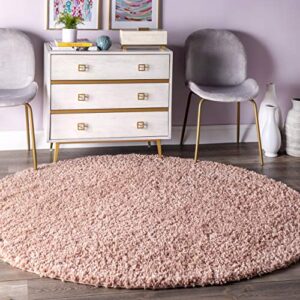 nuLOOM Belleza Shag Accent Rug, 2' x 3', Pink