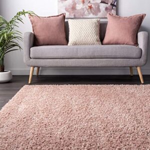 nuLOOM Belleza Shag Accent Rug, 2' x 3', Pink