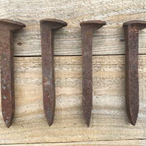 Steel Railroad Spikes, set of 4