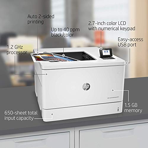 HP LaserJet Enterprise M751dn Duplex USB LAN Color Laser Printer T3U44A#BGJ (Renewed)