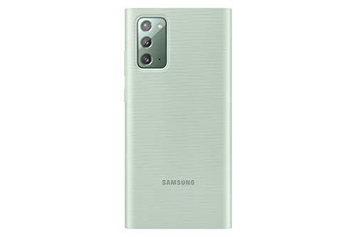 SAMSUNG Galaxy Note 20 5G Case, S-View Flip Cover - Mint (US Version ) (EF-ZN980CMEGUS)