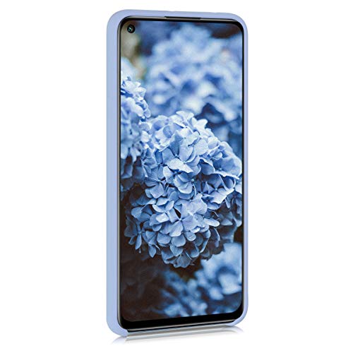 kwmobile Case Compatible with Xiaomi Redmi Note 9 Case - TPU Silicone Phone Cover with Soft Finish - Light Blue Matte