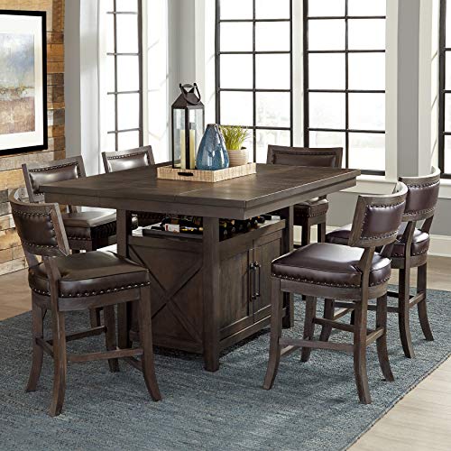 Lexicon Palladium Counter Height Dining Table, Cherry