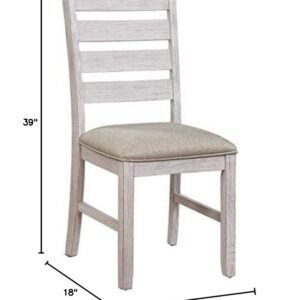 Lexicon Ameillia Dining Chair (Set of 2), White