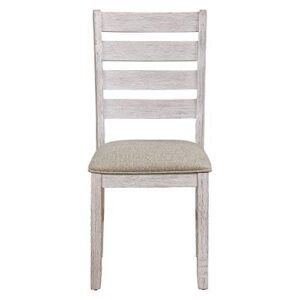 Lexicon Ameillia Dining Chair (Set of 2), White