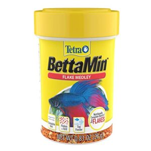 tetra bettamin flake medley, 0.81 oz.