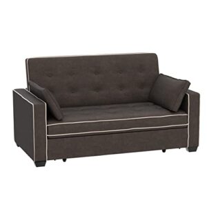 serta convertible sofa, java