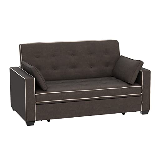 Serta Convertible Sofa, Java