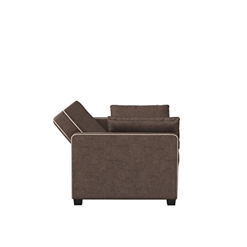 Serta Convertible Sofa, Java