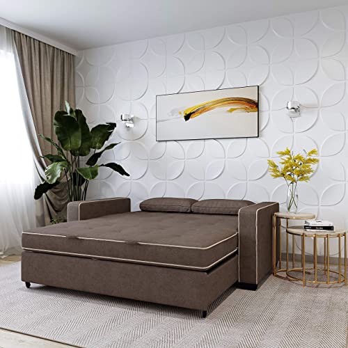 Serta Convertible Sofa, Java