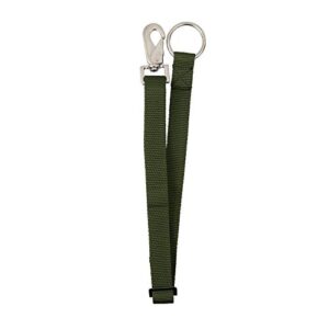 Derby Originals Heavy Duty Adjustable 30” Nylon Hanging Bucket Straps for Water and Feed Buckets - Available in 16 Colors and Patterns (Olive Green)