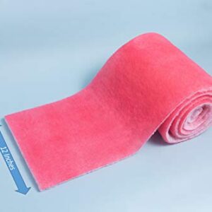 Pinky Filters Pond & Aquarium Filter Media Pads for Saltwater and Freshwater |  Premium Authentic Pinky Filter Floss for Fish Tanks and Ponds (12" x 48" - 4 Feet Total)