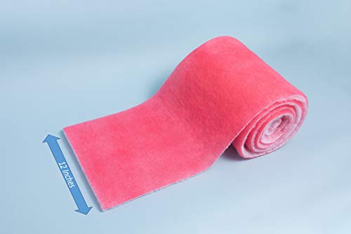 Pinky Filters Pond & Aquarium Filter Media Pads for Saltwater and Freshwater |  Premium Authentic Pinky Filter Floss for Fish Tanks and Ponds (12" x 48" - 4 Feet Total)