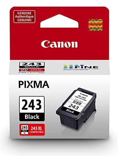 Canon CL-246XL Compatible to MG2525,MG3020,TR4520/4522,TS202,TS302,TS3120/3122,TS3320/3322 Printers & PG-243 Compatible to MG2525,MG3020,TR4520/4522,TS202,TS302,TS3120/3122,TS3320/3322 Printers