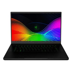 razer blade 15 gaming laptop: intel core i7-9750h 6 core, nvidia geforce gtx 1660 ti, 15.6" fhd 144hz, 16gb ram, 256gb ssd, cnc aluminum, chroma rgb lighting, thunderbolt 3, 9th gen i7-9750h