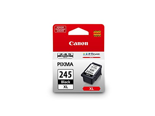 Canon 8278B005 Inks & Paper Pack, PG245, CL-246 XL, 50 Sheets, 4 x 6 and PG-245XL High-Yield Black Ink Cartridge