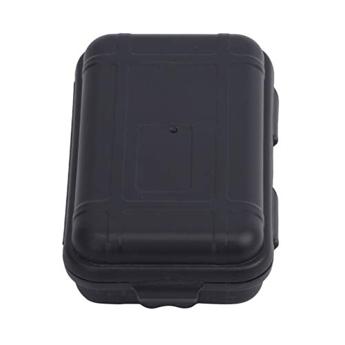 Flybloom Portable Storage Case Anti-Pressure Shockproof Waterproof Storage Box Outdoor Camping(Black)