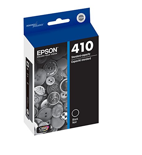 Epson T410520-S Claria Premium Multipack Ink,Photo Black and Color Combo Pack & 410 Ink Cartridge, Black