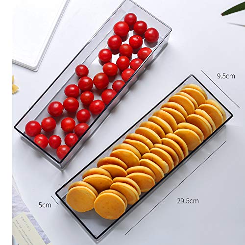 AIYoo Flatware Tray Kitchen Drawer Organizer With Lid And Drainer - Plastic Food Storage Container food storage box for refrigerator Dinnerware Holder