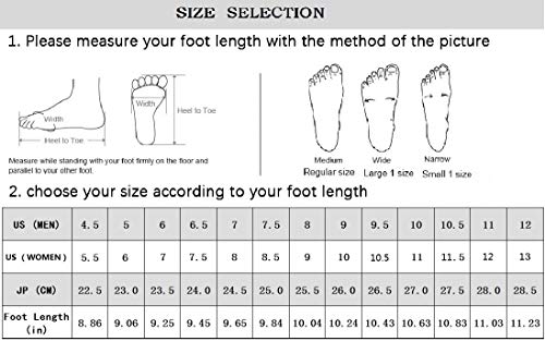 Men and Women's Non-Slip Nursing Chef Shoes Oil Water Resistant Safety Working Shoes for Kitchen Garden Bathroom (7 Men / 8 Women / 9.65″, 39 Black)