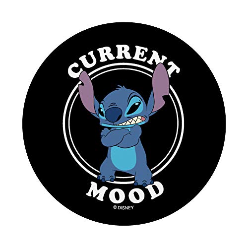 Disney Lilo and Stitch Angry Stitch Current Mood PopSockets PopGrip: Swappable Grip for Phones & Tablets