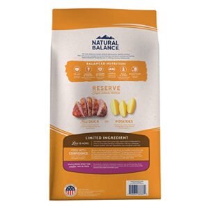 Natural Balance Limited Ingredient Small-Breed Adult Grain-Free Dry Dog Food, Duck & Potato Recipe, 4 Pound (Pack of 1)