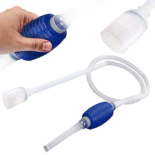 JOR Aquarium Siphon, Fish Tank Gravel Cleaner Kit, for Small Fish Tanks and Aquarium, 65-inches