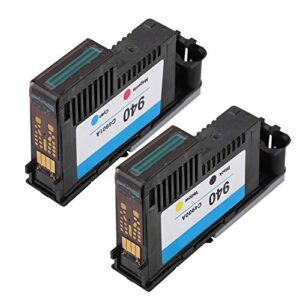 Maxmartt 2 Pieces Printhead for HP 940 C4900A C4901A for 8000 8500 Series (CMYK)