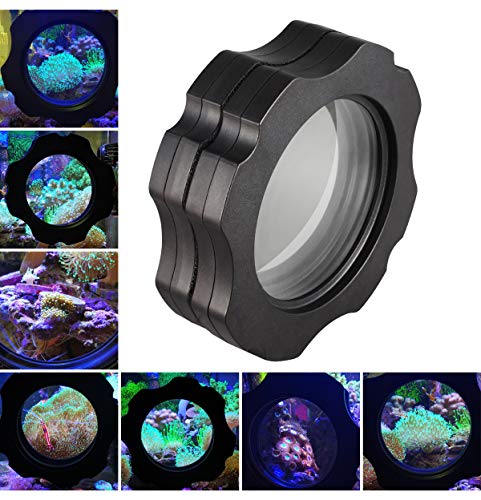 Aquarium Choice Aquarium Magnifier Magnetic Viewer with Special Auxiliary Cleaning Fish Tank Function