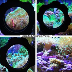 Aquarium Choice Aquarium Magnifier Magnetic Viewer with Special Auxiliary Cleaning Fish Tank Function