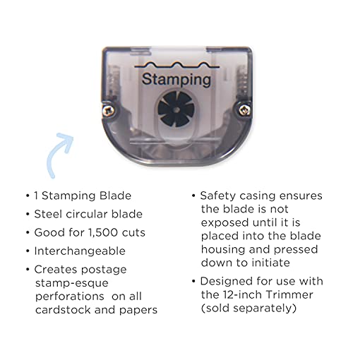 Creative Memories 12-inch Trimmer Stamping Blade (works with 12-inch Trimmer)