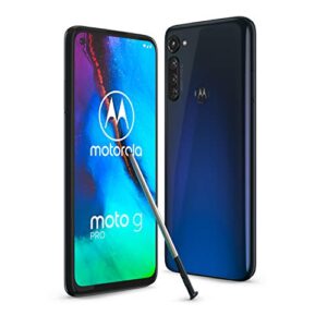 motorola moto g pro xt2043-7 dual sim 128gb + 4gb ram (gsm only | no cdma) factory unlocked 4g/lte smartphone (mystic indigo) - international version