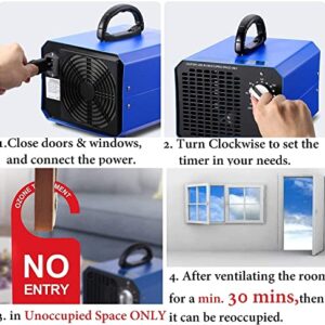 Ozone Generator 10,000 mg/h High Capacity Ozone Machine Suitable for Home, Pet and Car